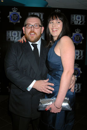 Nick Frost Girlfriend Christine Editorial Stock Photo - Stock Image ...