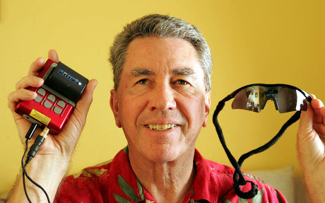 Terry Byland Blind Man Who Has Editorial Stock Photo - Stock Image ...