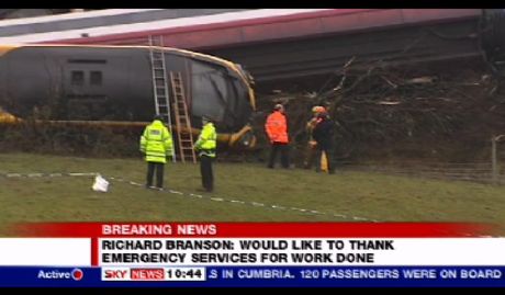 Virgin Train Crash Grayrigg Editorial Stock Photo - Stock Image ...