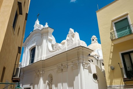 Town Capri Central Square Editorial Stock Photo - Stock Image ...