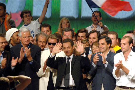 Luc Chatel Michel Barnier Johnny Hallyday Editorial Stock Photo - Stock ...