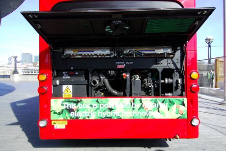 Worlds First Double Decker Hybrid Electric Editorial Stock Photo ...