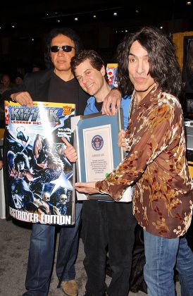 Gene Simmons Scott Mitchell Rosenberg Paul Editorial Stock Photo ...