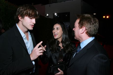 Ashton Kutcher Demi Moore Kevin Huvane Editorial Stock Photo - Stock ...