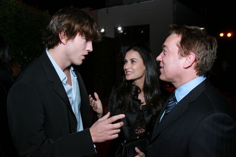 Ashton Kutcher Demi Moore Kevin Huvane Editorial Stock Photo - Stock ...