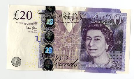 New Twenty Pound Note Editorial Stock Photo - Stock Image | Shutterstock