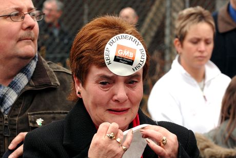 Upset Redundant Factory Worker Editorial Stock Photo - Stock Image ...