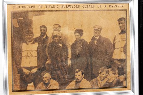 Laura Mabel Francatellis Lifepreserver Titanic Which Redaktionelles ...