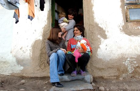 Lisa B British Aid Worker Sarah Editorial Stock Photo - Stock Image ...