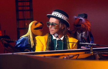 Elton John Performs On Muppet Show Editorial Stock Photo - Stock Image ...