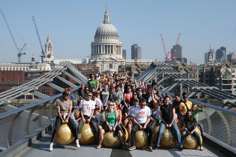 Uktv Gold Space Hopper Challenge 600 Editorial Stock Photo - Stock ...
