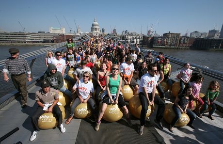 Uktv Gold Space Hopper Challenge 600 Editorial Stock Photo - Stock ...