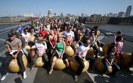 __COUNT__ The UKTV Gold Space Hopper Challenge, Millennium Bridge ...