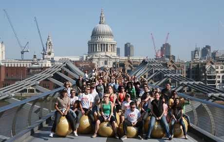 Uktv Gold Space Hopper Challenge 600 Editorial Stock Photo - Stock ...