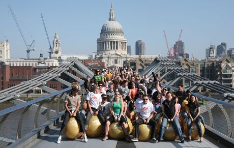 Uktv Gold Space Hopper Challenge 600 Editorial Stock Photo - Stock ...
