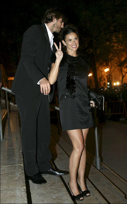Ines Sastre Husband Alex Corrias Editorial Stock Photo - Stock Image ...