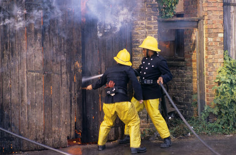 Filming Scene Londons Burning Film 1986 Editorial Stock Photo - Stock ...