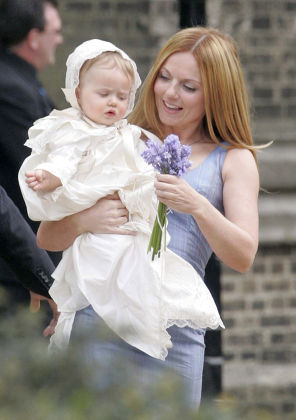 Geri Halliwell Her Daughter Bluebell Madonna Editorial Stock Photo ...