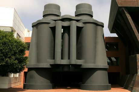 Binoculars Chiatday Building Main Street Venice Editorial Stock Photo ...