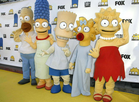 Homer Marge Bart Maggie Lisa Simpson Editorial Stock Photo - Stock ...