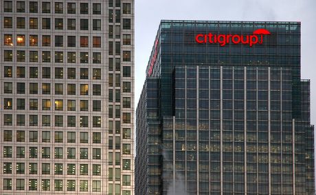 Citigroup Building Canary Wharf London England Editorial Stock Photo ...