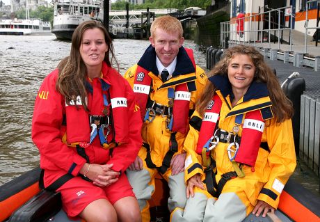 RNLI Medals for Gallantry photocall, Victoria enbankment, London ...