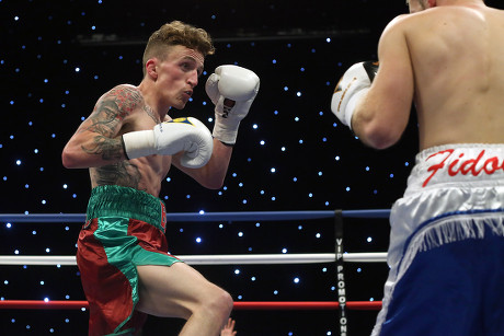 During Boxing Event Macron Stadium Manchester Editorial Stock Photo ...