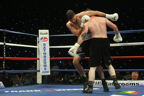 During Boxing Event Macron Stadium Manchester Editorial Stock Photo ...