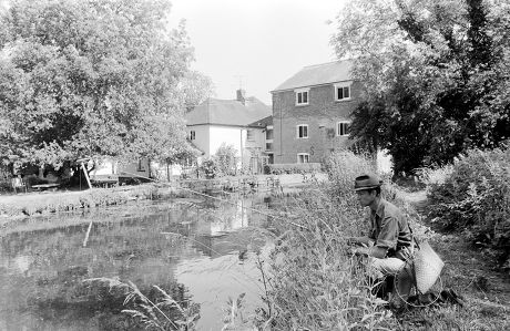 Nether Wallop Mill Trout Fishery Dermot Editorial Stock Photo - Stock ...