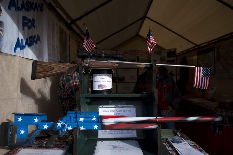 Weapons Stall Alaska Outdoor Access Alliance Editorial Stock Photo ...