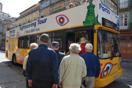 Group Tourists Climb Aboard Sightseeing Double Editorial Stock Photo ...