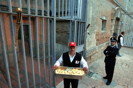 Fortezza Medicea Prison Restaurant Inmate Brings Editorial Stock Photo ...