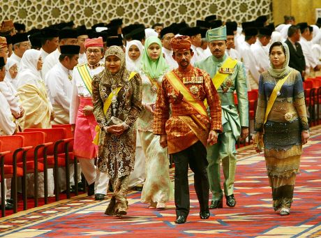 Princess Majeedah Sultan Brunei Haji Hassanal Redaktionelles Stockfoto ...