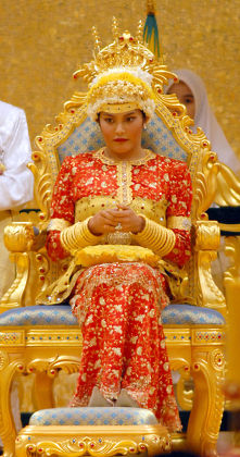 Princess Majeedah Sultan Brunei Haji Hassanal Redaktionelles Stockfoto ...