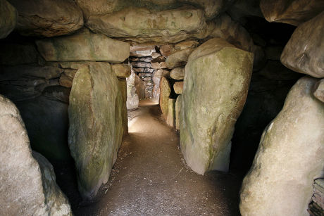 West Kennet Long Barrow Which Predates Editorial Stock Photo - Stock ...