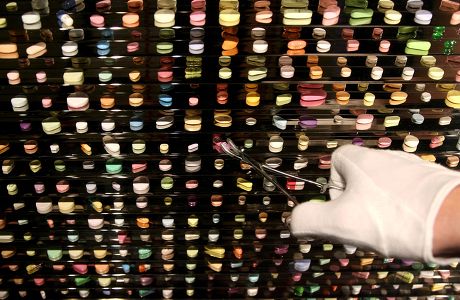 Damien Hirst Lullaby Spring 2002 Has Editorial Stock Photo - Stock ...