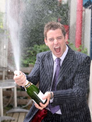 Simon Ambrose Winner Apprentice Celebrates Bottle Editorial Stock Photo ...
