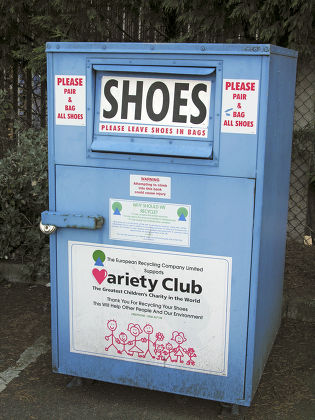 Shoe Recycling Bank Recycling Centre Editorial Stock Photo - Stock ...