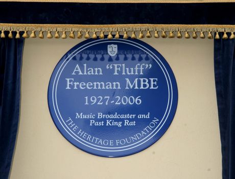 Blue Plaque Dedicated Alan Freeman Editorial Stock Photo - Stock Image ...