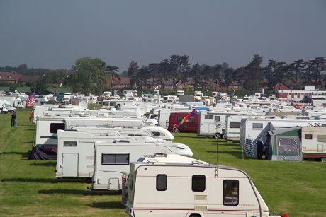 Caravans Motor Caravans Display Rally Stratforduponavon Editorial Stock ...
