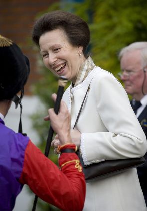 Princess Anne She Chats Royal Jockey Editorial Stock Photo - Stock ...