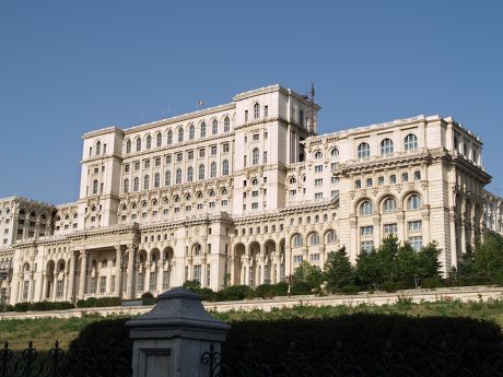 Palace Parliament Old Communist Era Peoples Editorial Stock Photo ...