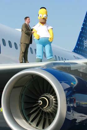 JetBlue Airways, the official airline of Springfield, unveils first ...