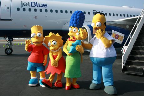 JetBlue Airways, the official airline of Springfield, unveils first ...