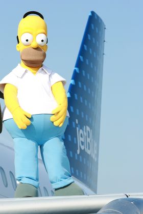 JetBlue Airways, the official airline of Springfield, unveils first ...