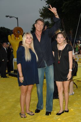 David Hasselhoff Daughters Hayley Taylorann Editorial Stock Photo ...