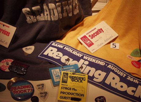 Reading Rock Memorabilia Editorial Stock Photo - Stock Image | Shutterstock