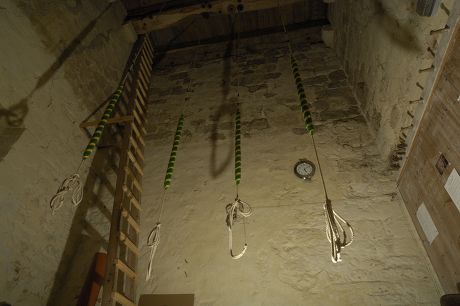 Replacement Bell Ropes Church Tower Editorial Stock Photo - Stock Image ...