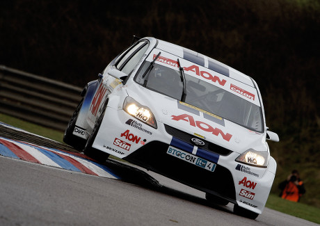 Tom Chilton Racing Team Aon Driving Editorial Stock Photo - Stock Image ...