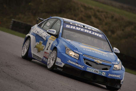 Jason Plato Racing Silverline Chevrolet Driving Editorial Stock Photo ...